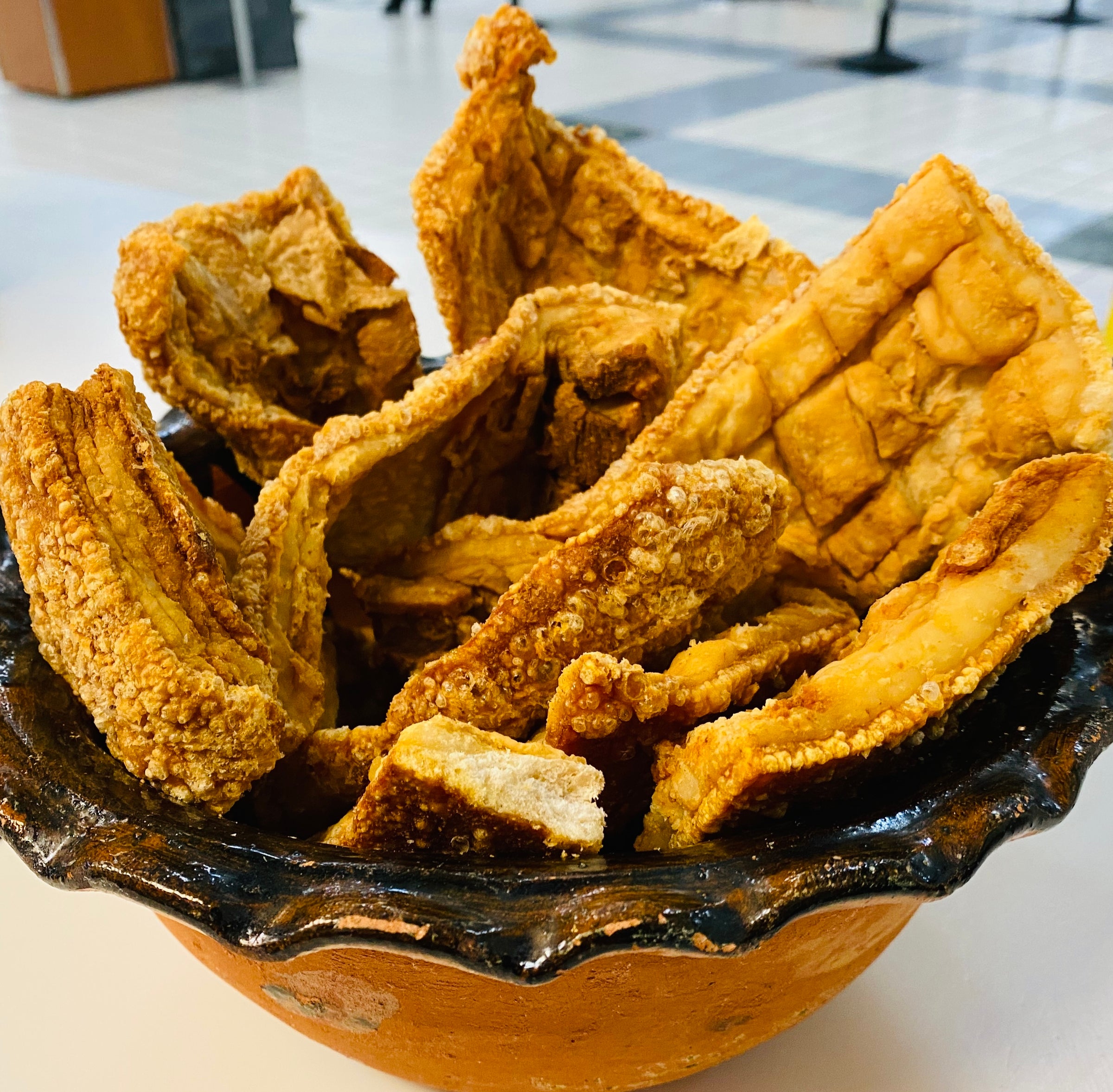 Yuca Frita Con Chicharron